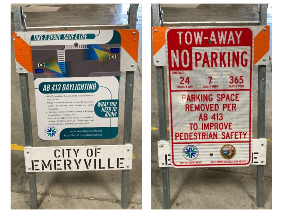 Daylighting in Emeryville: Take a Space, Save a Life - City of ...